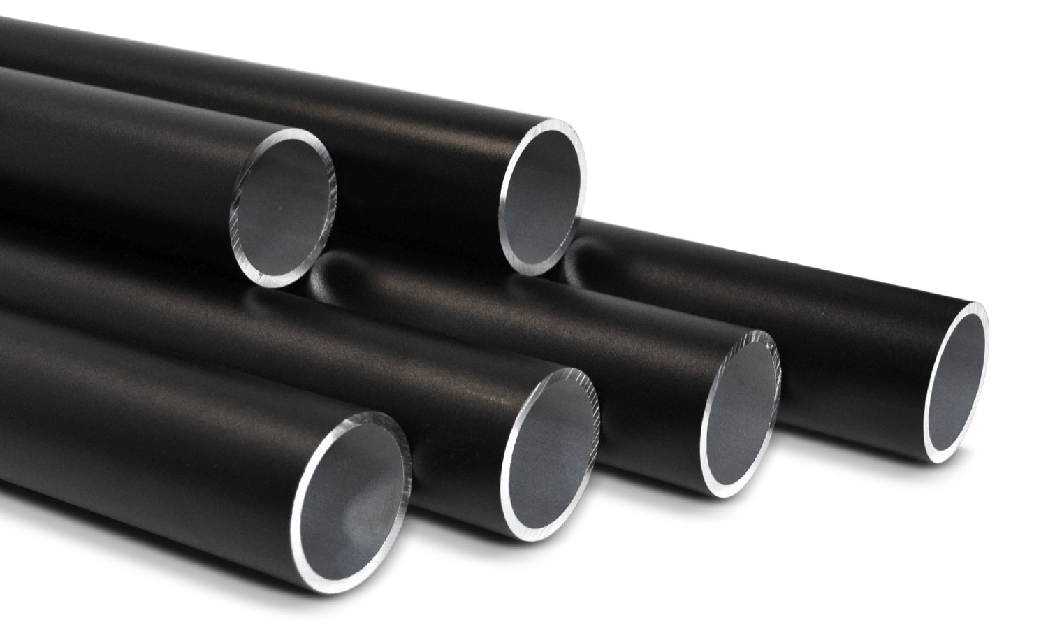 Steigerbuis zwart aluminium 26,9 mm - steigerbuizen